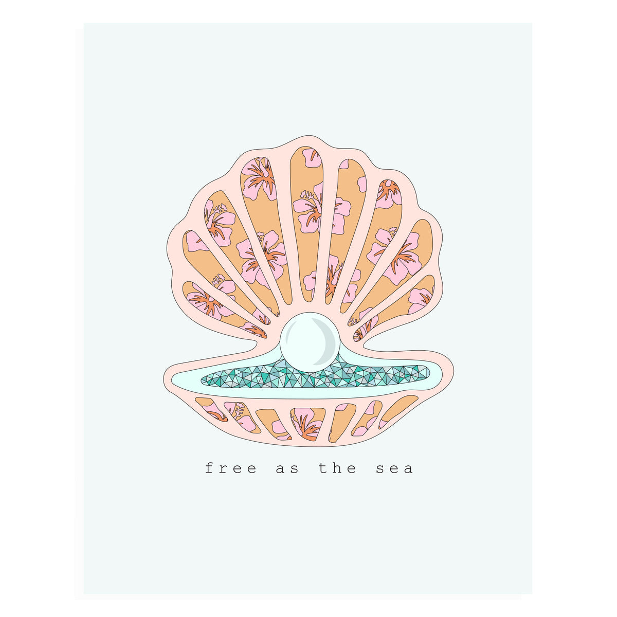 The Happy Sea Art Prints