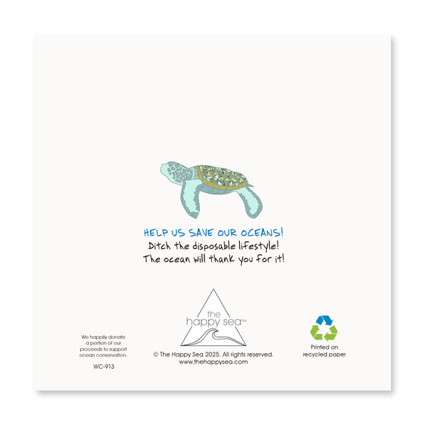 The Happy Sea Eco Friendly Recycled Greeting Cards - Baby Cards