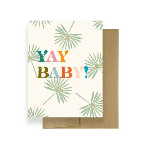 Koast's Casa Greeting Card - YAY BABY!