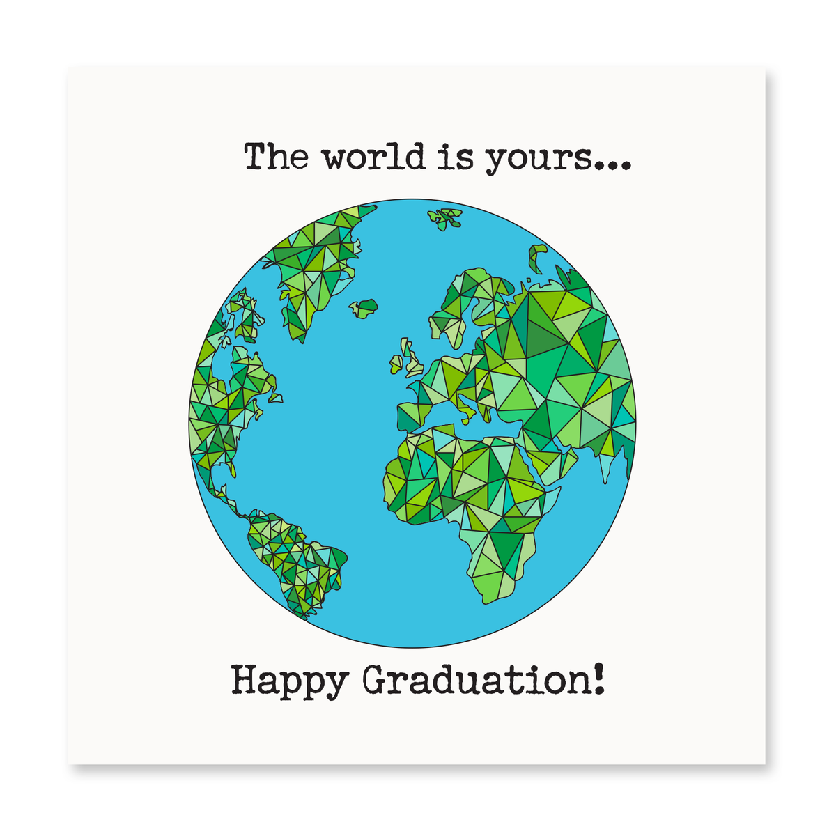 The Happy Sea, Globe Graduation Card