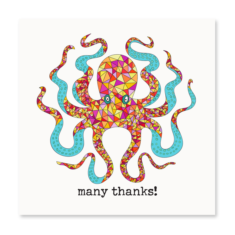 The Happy Sea, 'Thank You So Much!' Thank You Card
